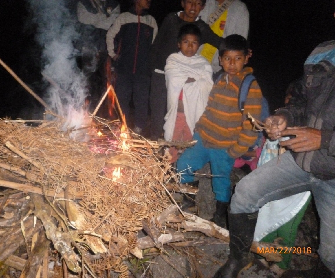 El pueblo Nasa de Tierradentro realiza la celebración del nacimiento ...