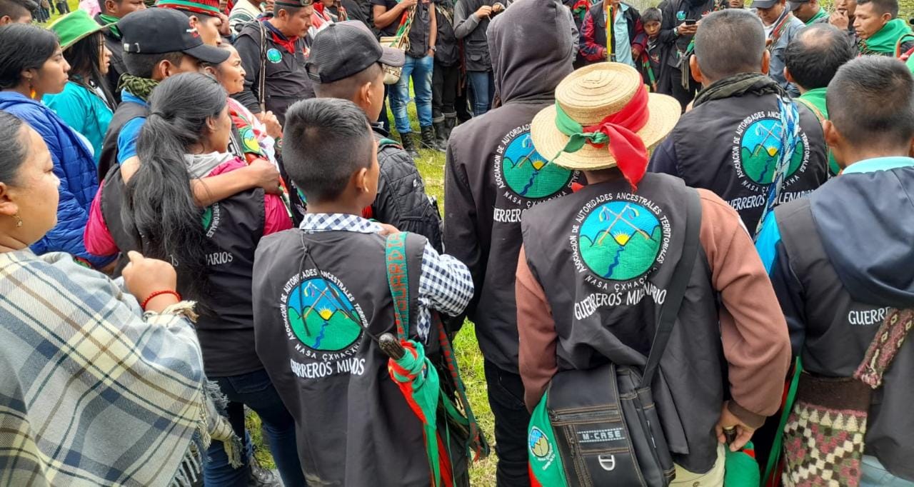 Ritual de posición de las autoridades indígenas del municipio de Páez ...