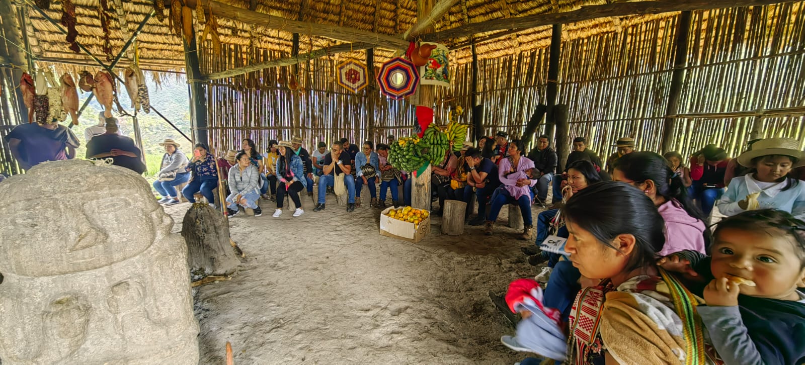 En Tierradentro, encuentro del pueblo Nasa - Nasa Çxhâçxha